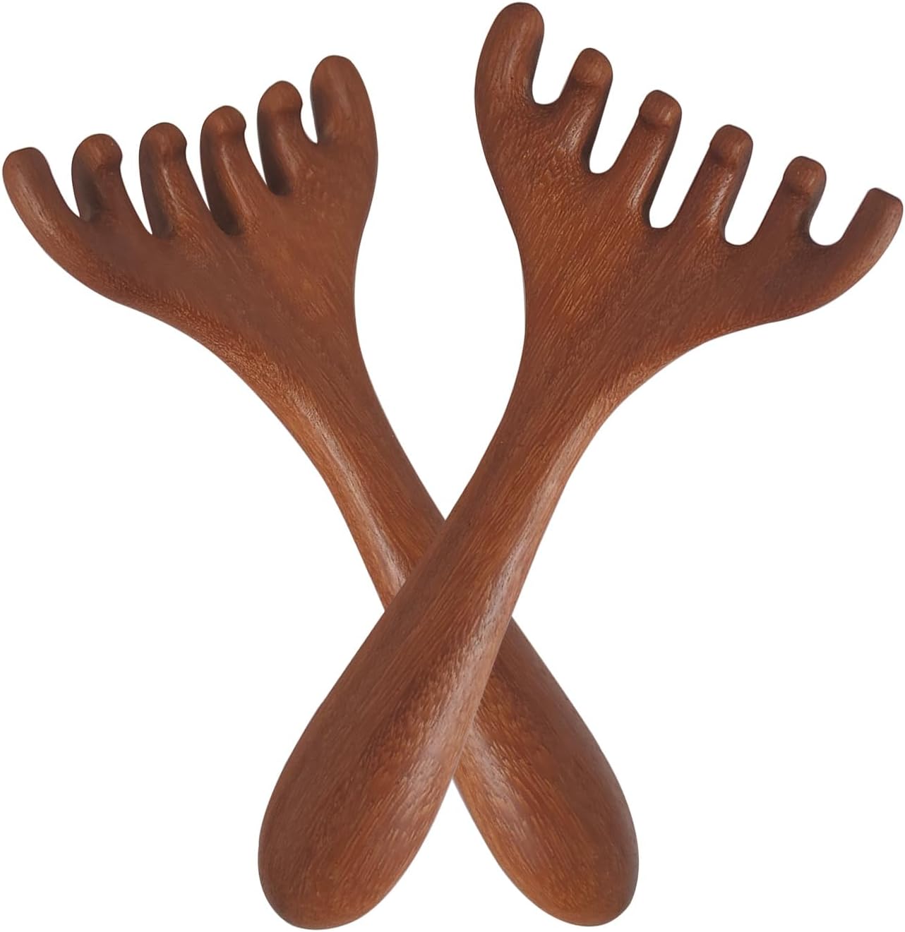 Amazon.com: iunxkmi Wood Scalp Massager 2 Pcs, Head Massager Comb for ...