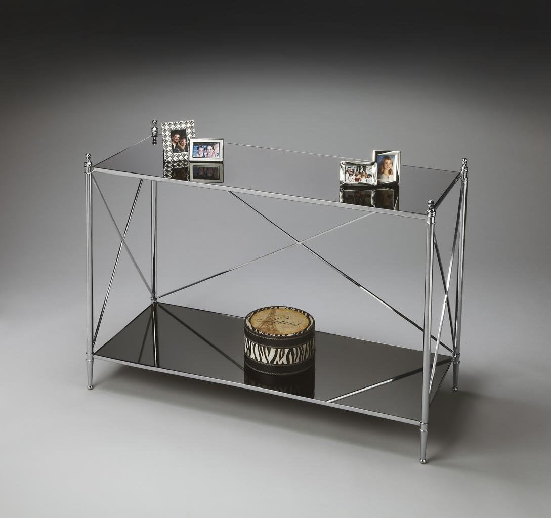 Amazon.com: Butler Specialty Hartford Nickel Console Table : Home & Kitchen