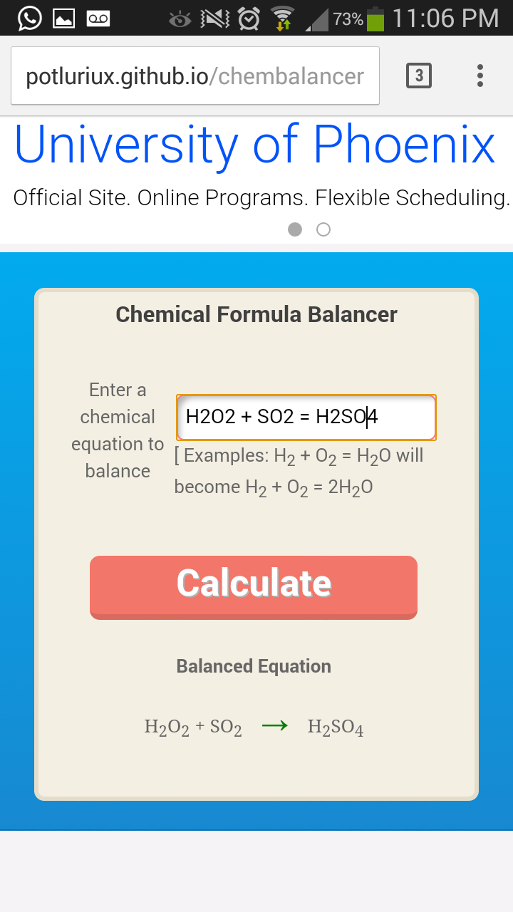 Chemistry Equation Balancer and Periodic Table - App on the Amazon Appstore
