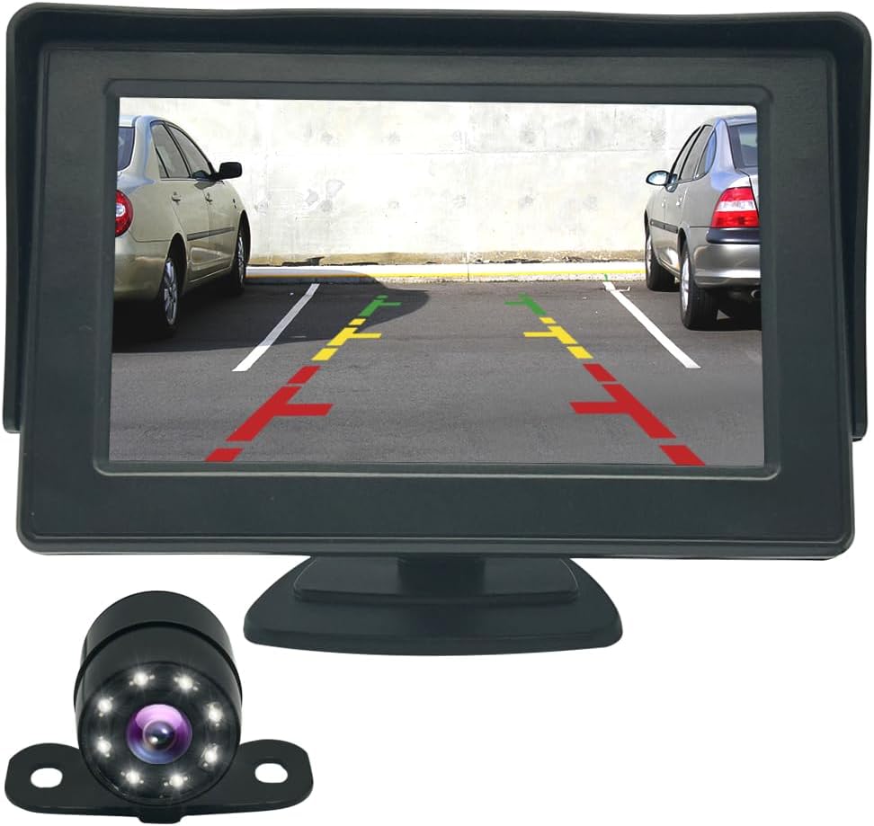 OBEST Caméra de Recul Nocturne - Camera de Recul Voiture Numérique avec ...