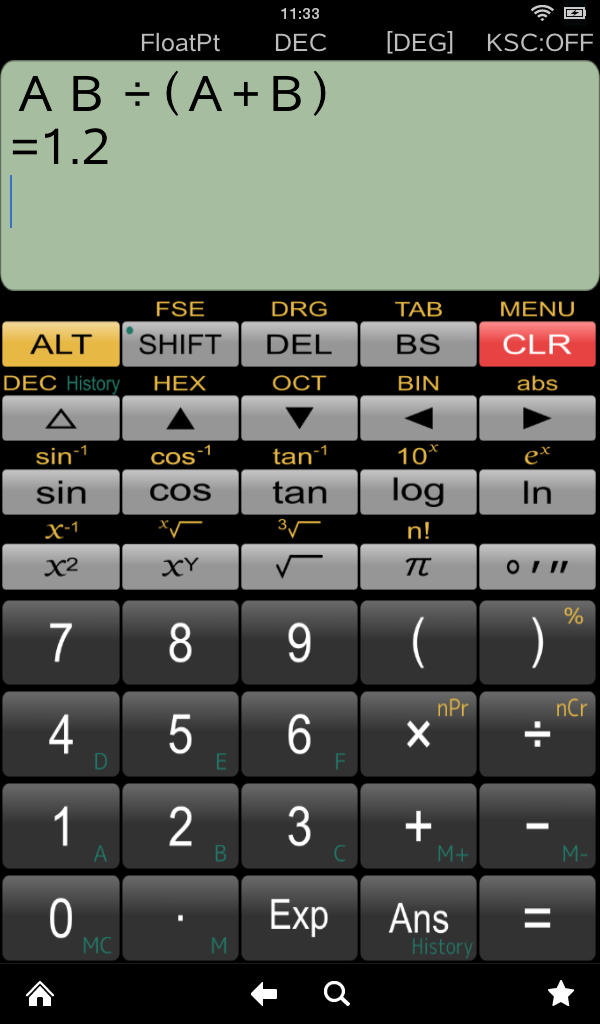 Panecal Scientific Calculator - App on Amazon Appstore