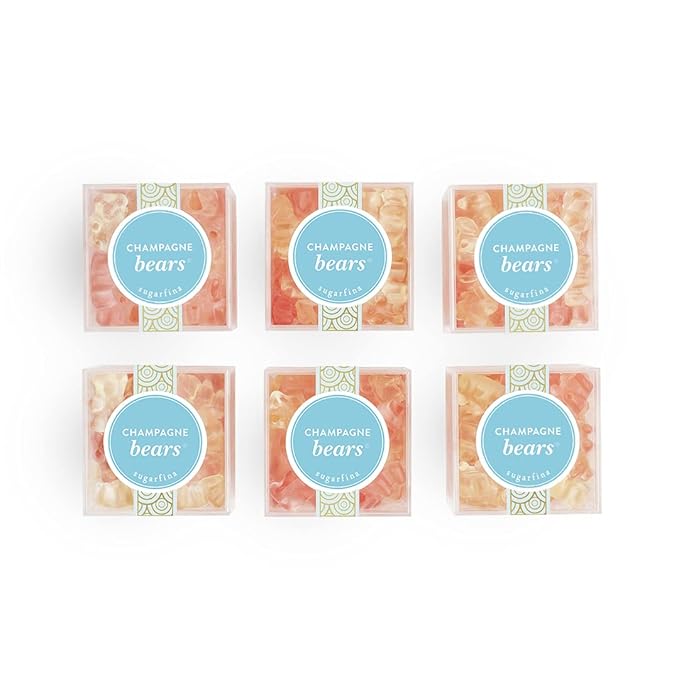 Amazon.com : Sugarfina Champagne Bears (6) : Grocery & Gourmet Food