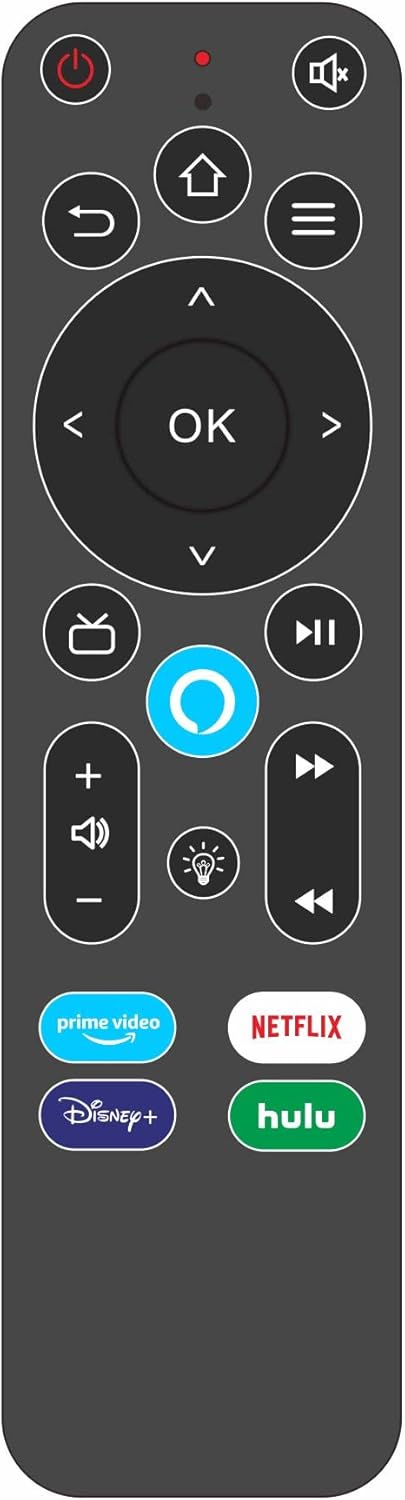 Télécommande vocale(3rd Gen) avec Commandes TV adaptées pour Fire TV ...