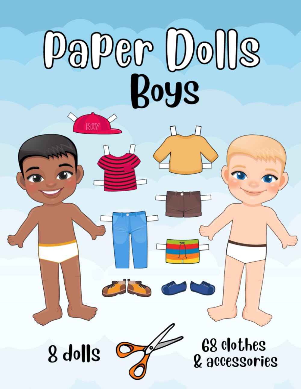 Boy Paper Dolls Printable Rat Boy Paper Doll Printable PDF — Hannah