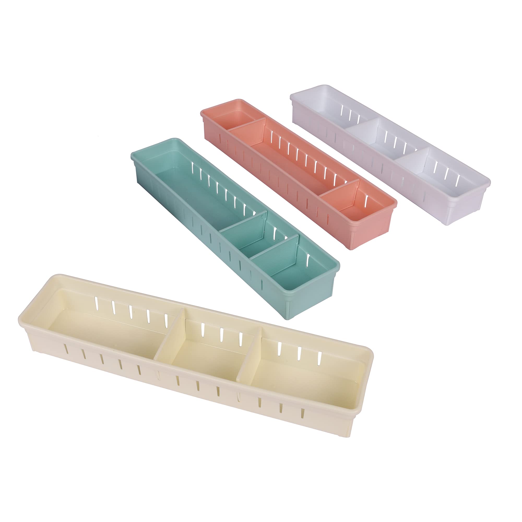 Liza Adjustable Stretchable Interlocking Drawer Clapboard Divider Grid ...