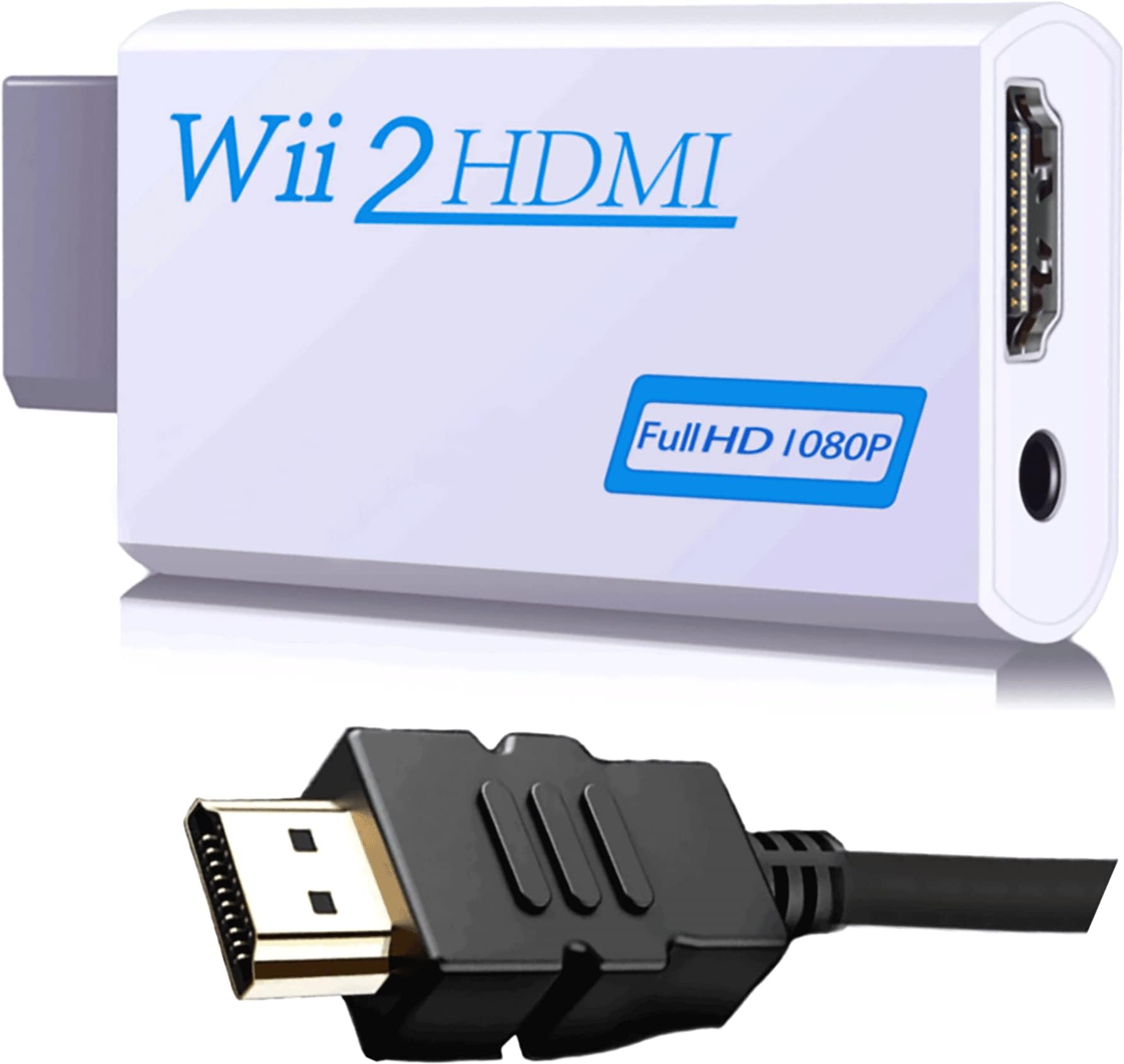 Amazon.com: Eanetf Wii to HDMI Converter, Wii to HDMI 1080P with 5ft ...
