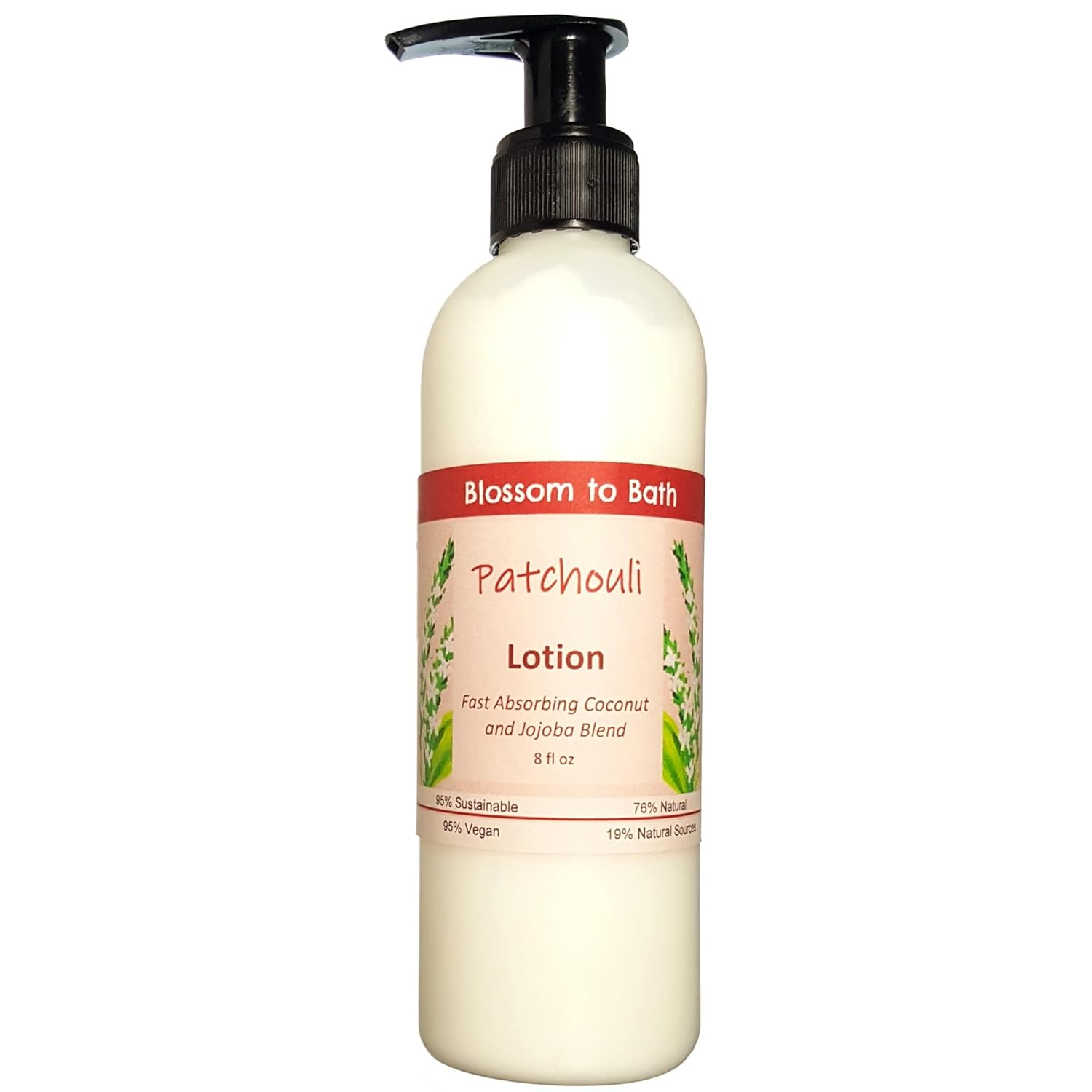 Amazon.com : Blossom to Bath Patchouli Lotion (8 Ounce) - Pure ...