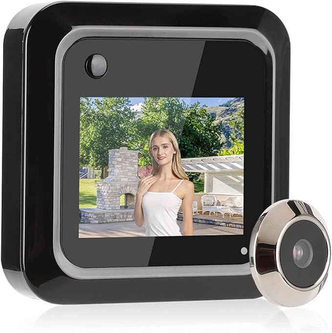 Wide Angle Peephole Camera for Apartment Door,Spy Hole Camera For Front ...