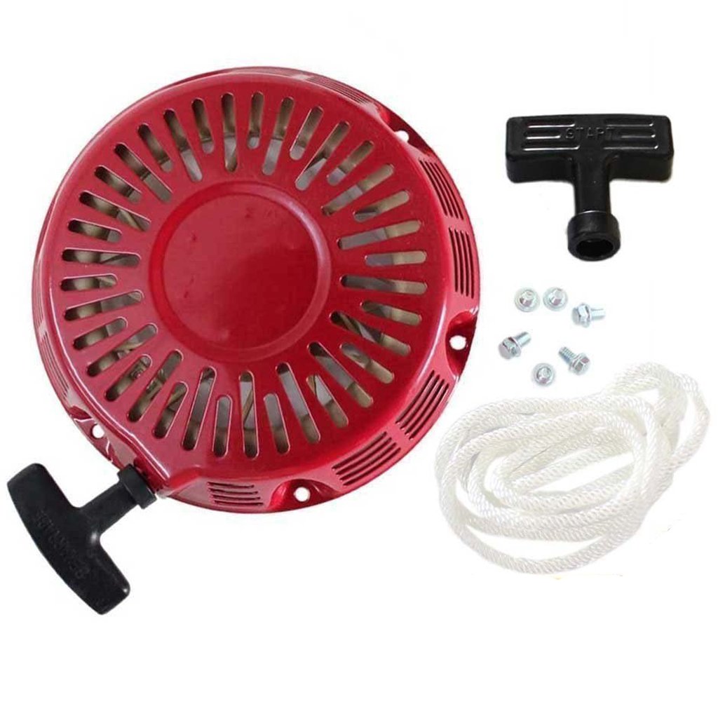 Amazon.com: HURI Recoil Starter Pull Start with Screws Handle Rope for ...