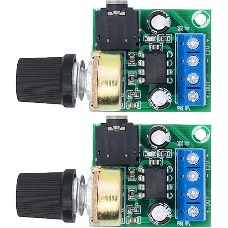 Amazon.com: LM386 Mini Audio Power Amplifier Board DC 3V~12V 5V Module ...