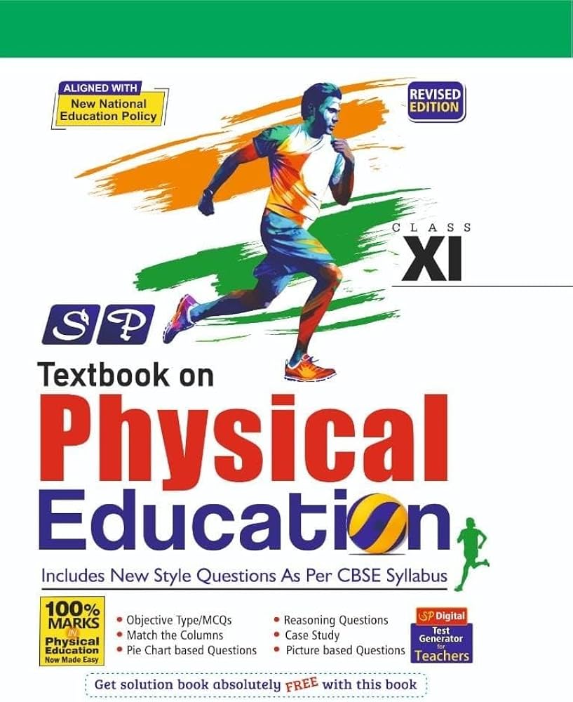 Physical Education Class 11 CBSE Textbook For Session, 03/19/2024