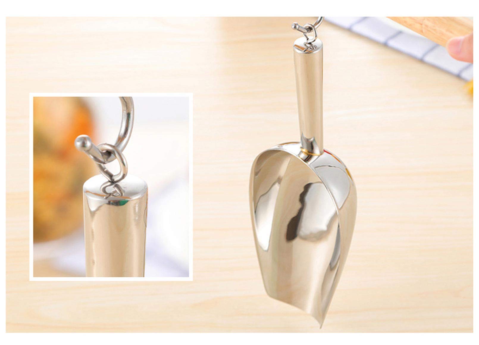 Snapklik.com : TeamFar Ice Scoop 24 Oz, Stainless Steel Big Large Scoop ...