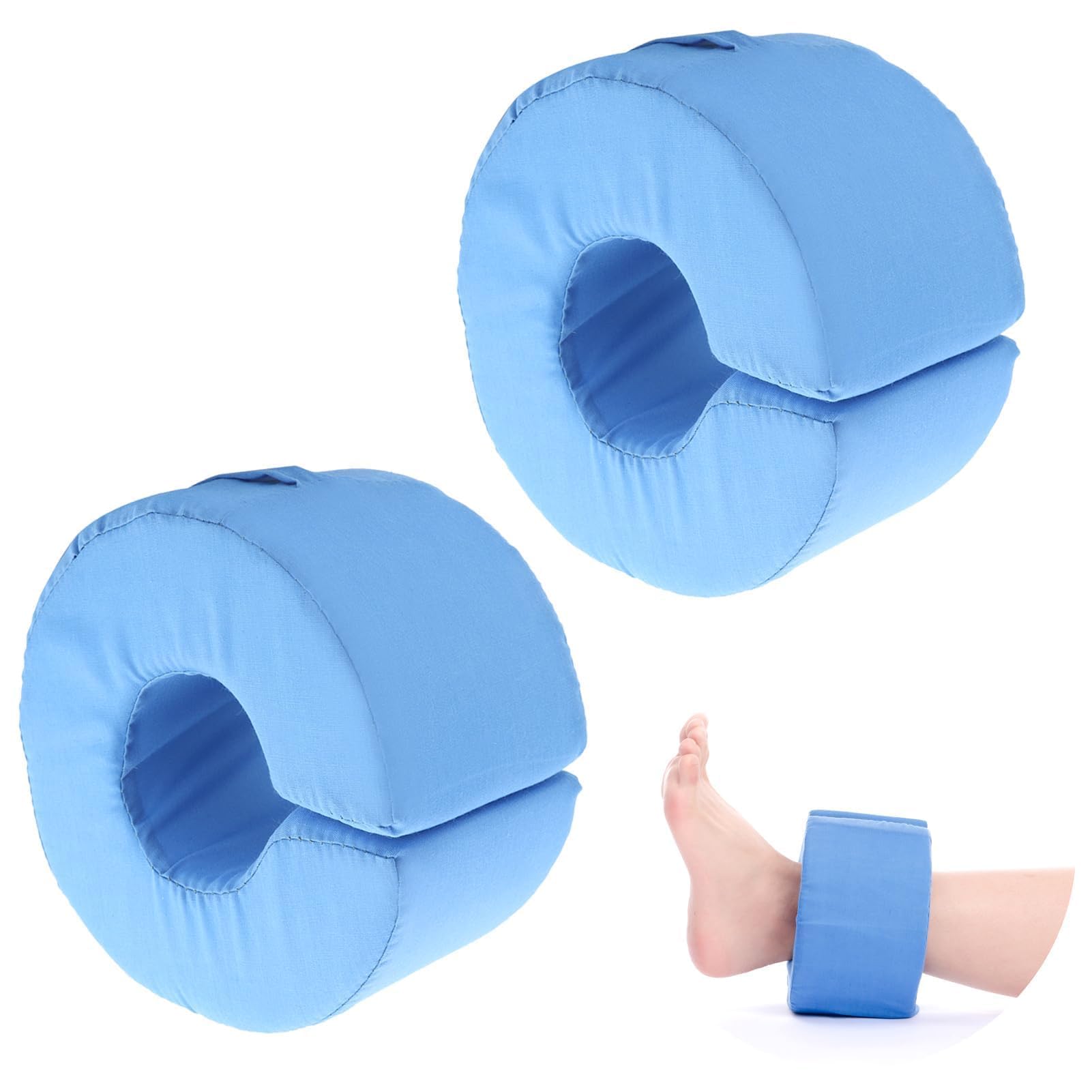 Amazon.com: 2 PCS Foot Elevation Pillows, Blue Hand Ankle Foam Cushion ...