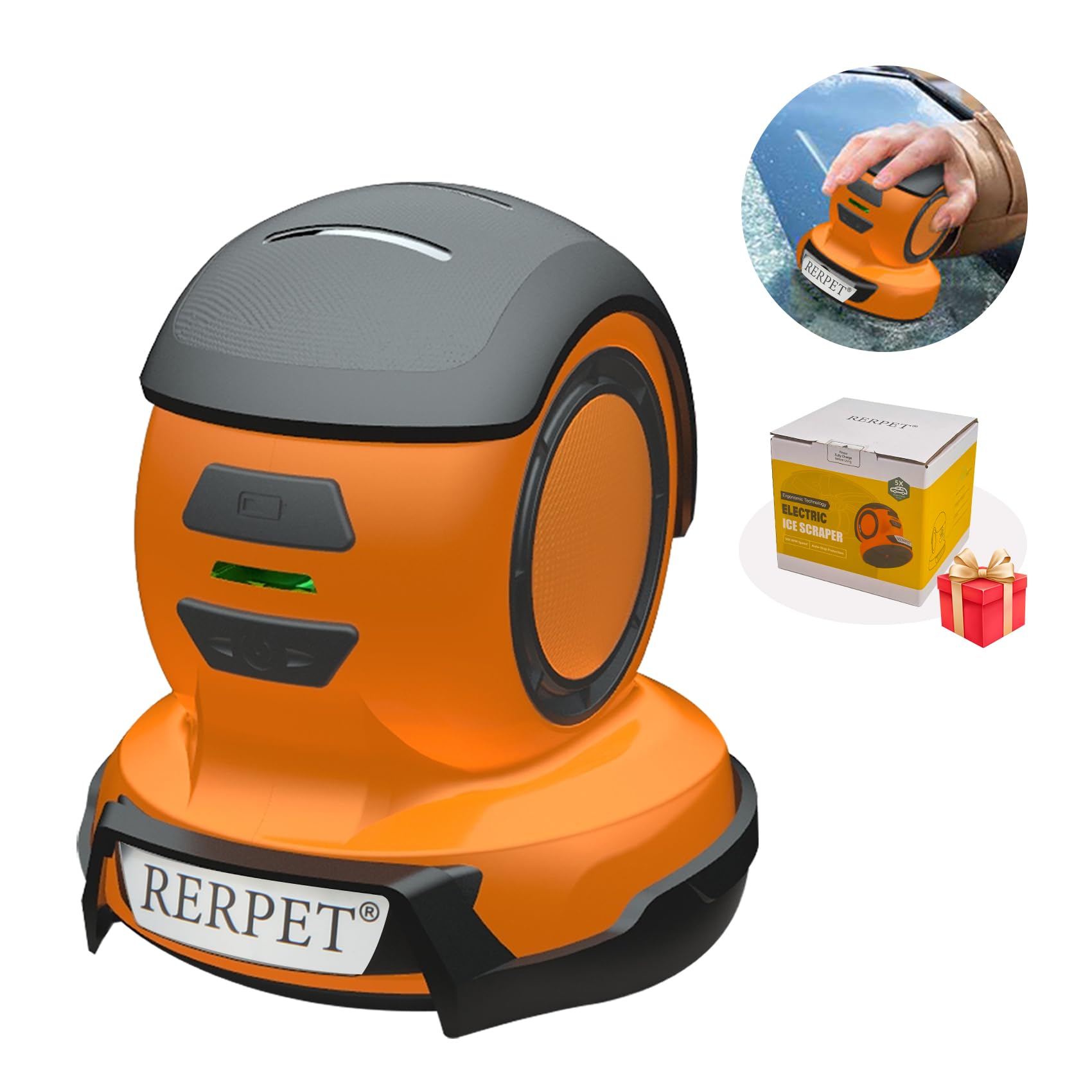 Amazon.com: RERPET Electric Ice Scraper, Ice Scrapers for Car Wind ...
