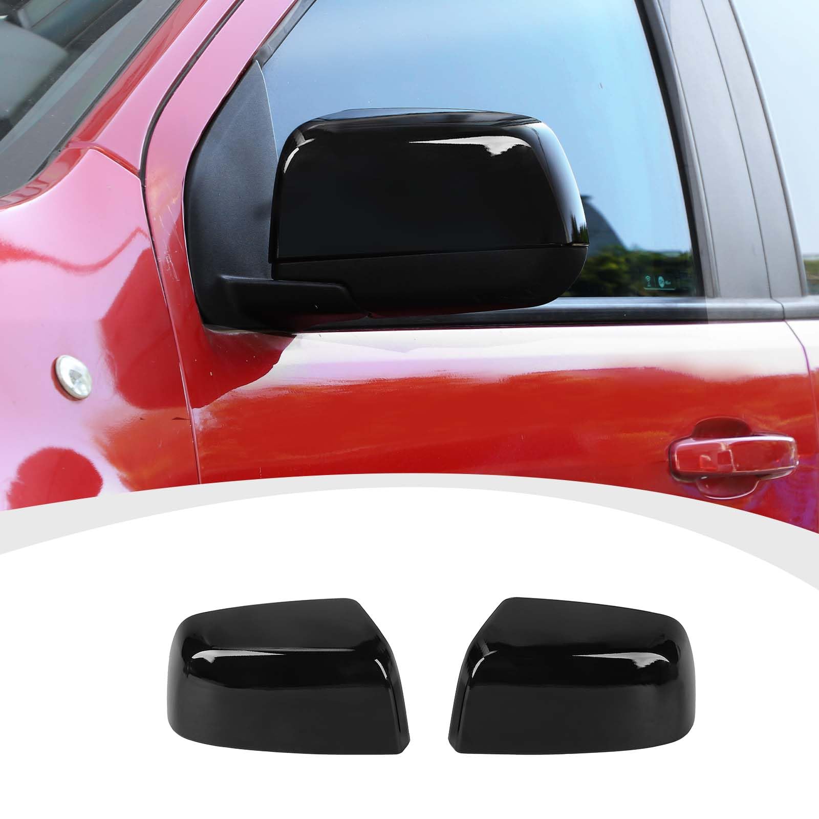 Amazon.com: RAZPOY Rearview Mirror Cover Rear View Side Mirror Shell ...