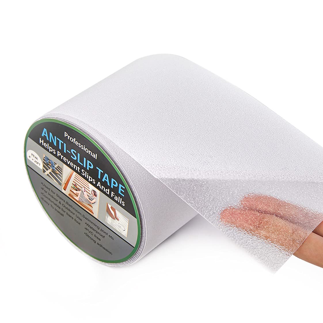Anti Slip Waterproof Clear Safety Tape 4 Inch X 20 Feet Non Slip Stair Treads Tape Used In anti-slip-waterproof-clear-safety-tape-4-inch-x-20-feet-non-slip-stair-treads-tape-used-in