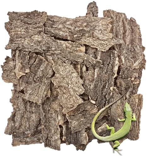 Amazon.com : VCEPJH Reptile Bark Bedding,2 LB Natural Cork Bark for ...
