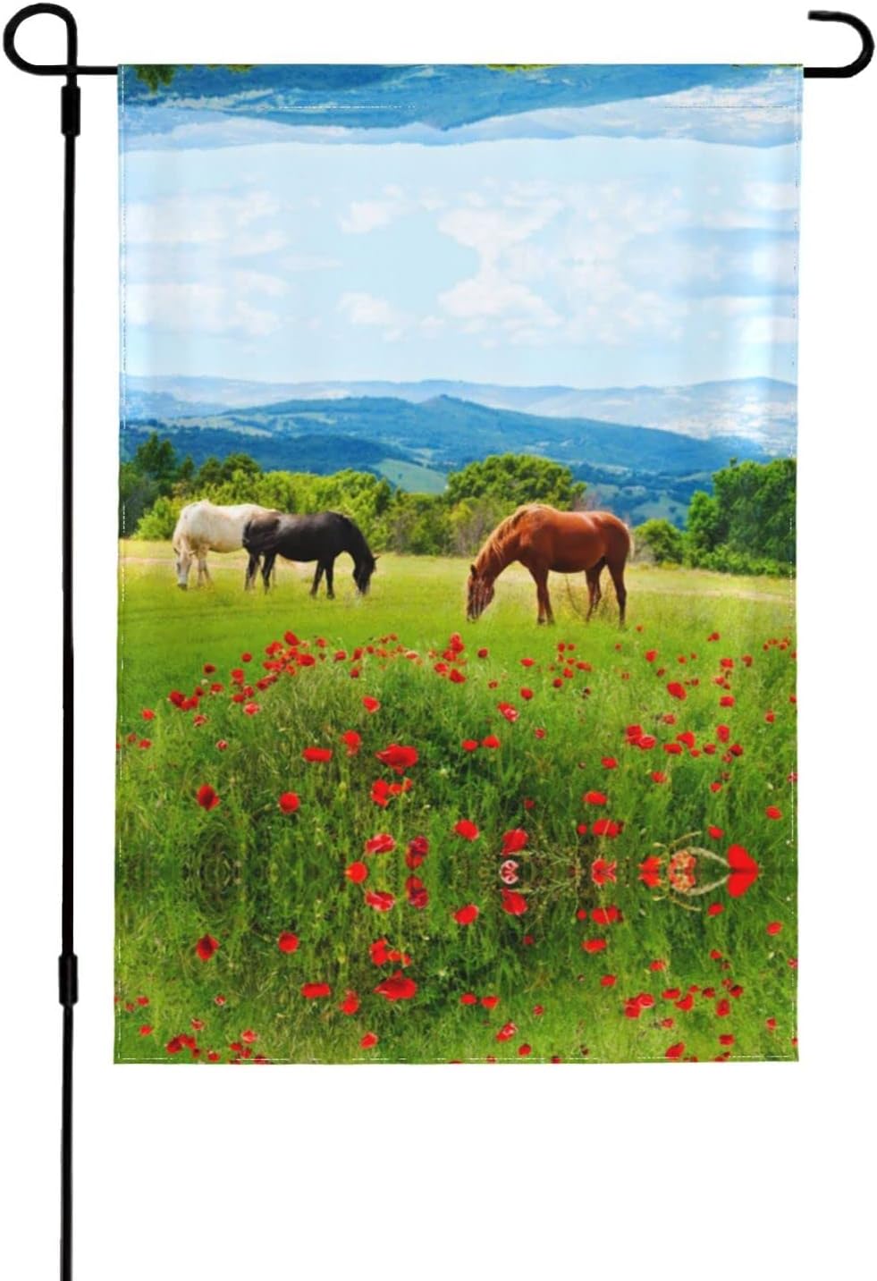 Amazon.com : Various Kinds Of Horses Printed Garden Flags Yard Flags ...