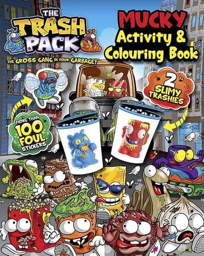 Amazon | The Trash Pack Mucky Activity and Colouring Book | Activity Books