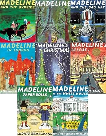 Madeline Series 8 Books Set (Paperback Edition): Ludwig Bemelmans ...