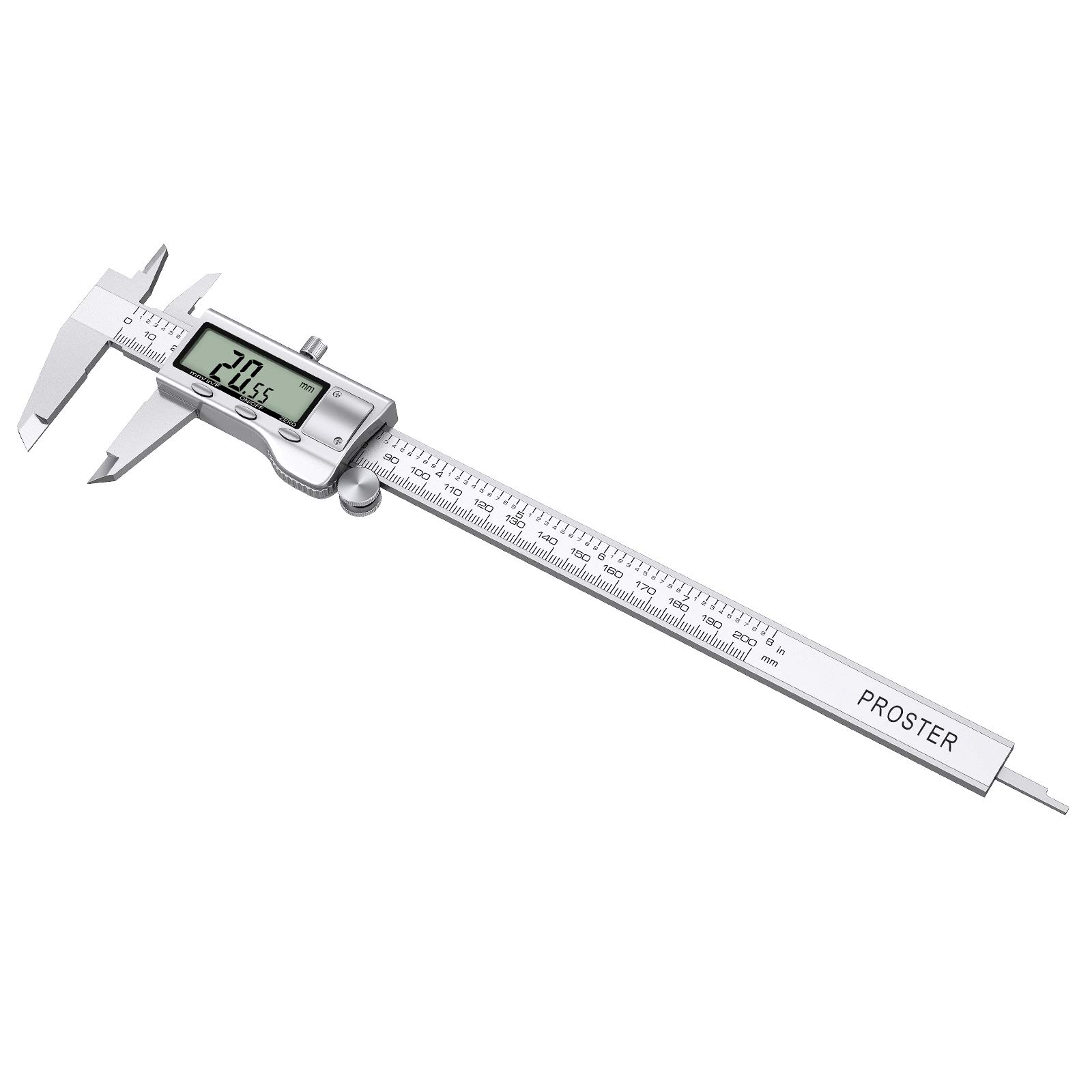 Snapklik.com : Proster Digital Vernier Caliper 8inch - Stainless Steel ...