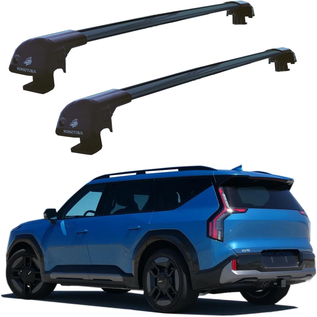 Amazon.com: ROKIOTOEX Cobra Roof Rack Crossbars Fits 2024-2025 Ki-a EV9 ...