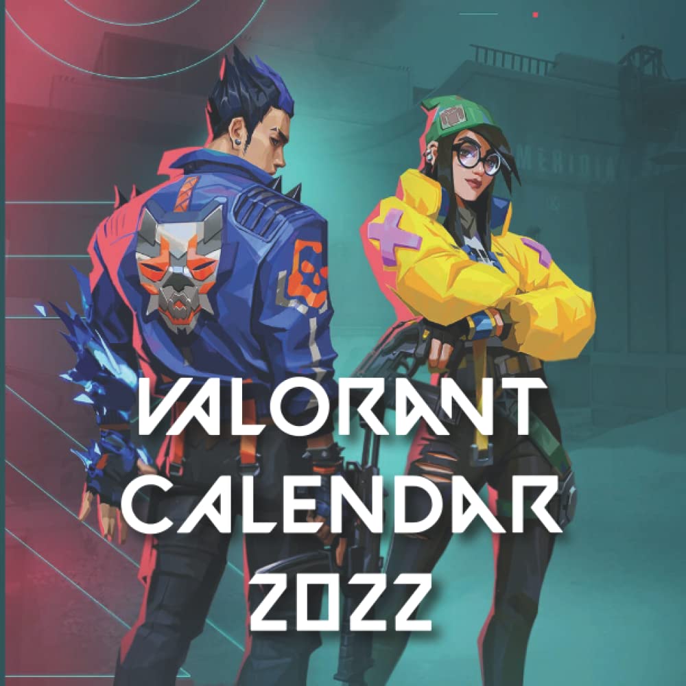 Official Valorant Calendar 2022 Valorant Calendar 2022 Monthly Planner ...