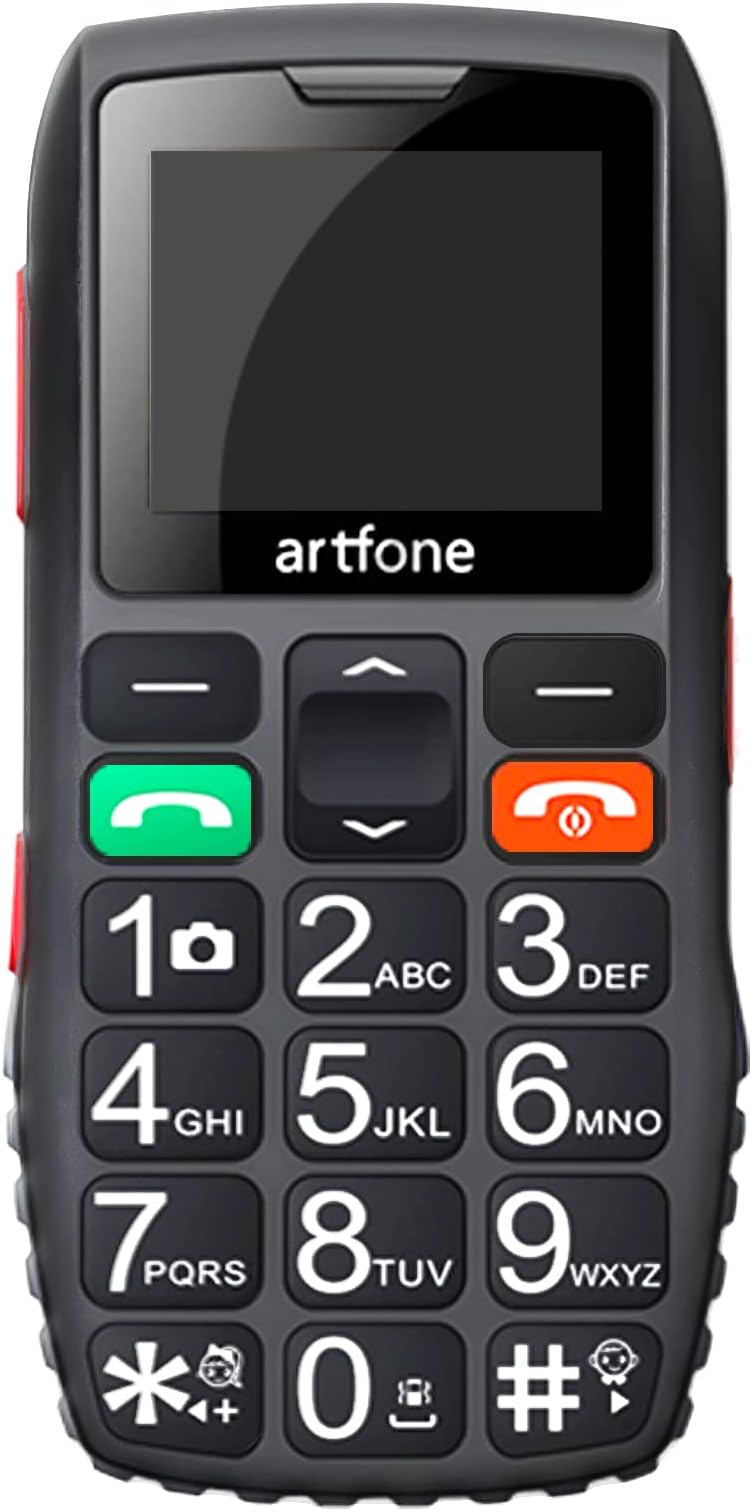 Doro 1370 Unlocked 2G Easy-to-Use Mobile Phone for Seniors with Wide ...