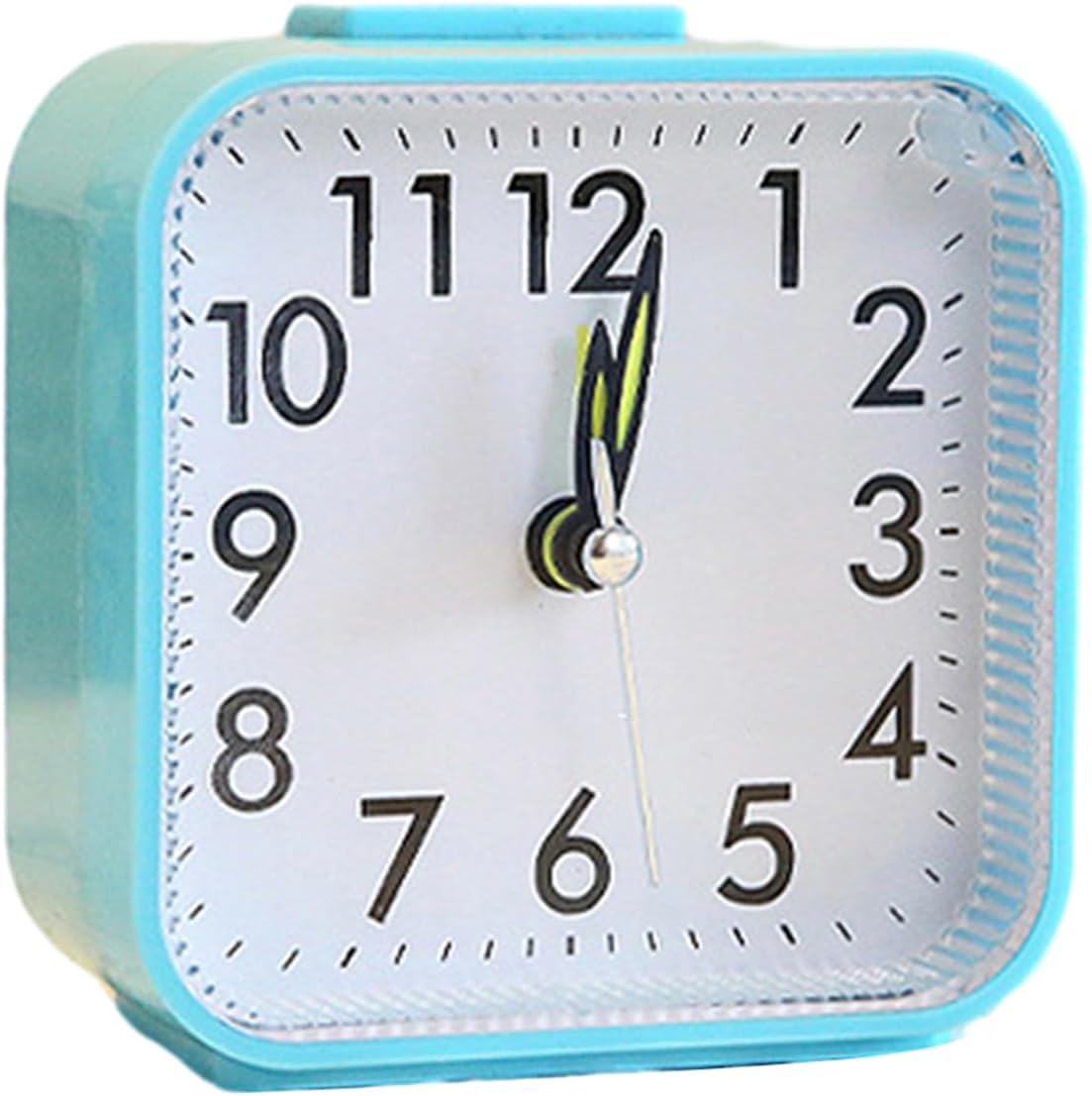 Compact Alarm Clock Non Ticking Alarm Clock Powered Silent Bedside ...
