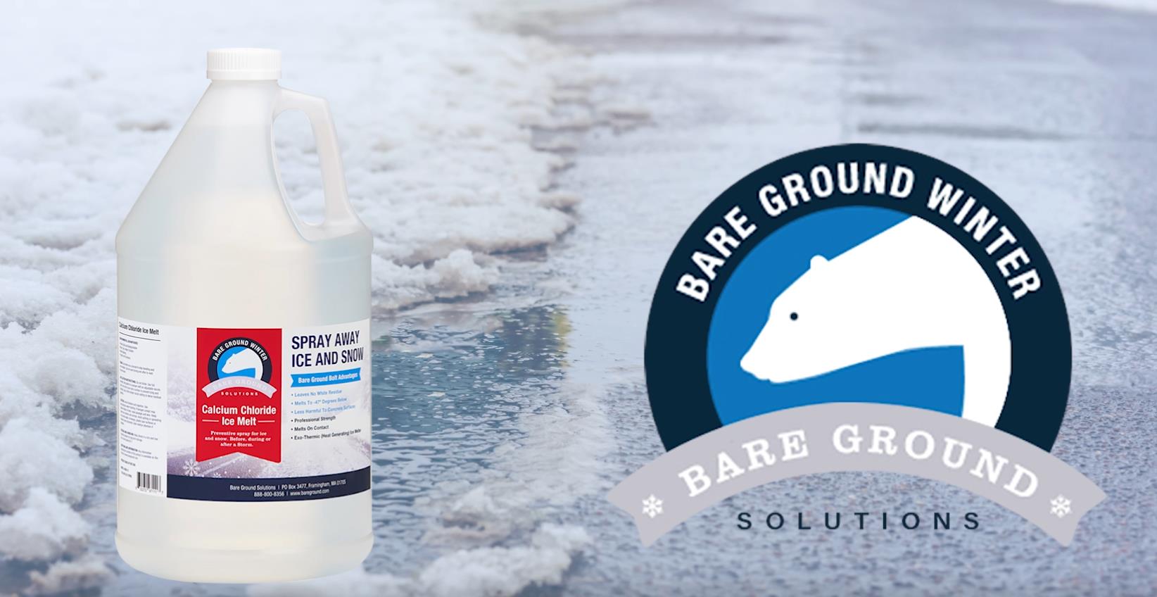 Bare Ground Liquid De Icer Bare Ground 2 1/2 Gal. Liquid