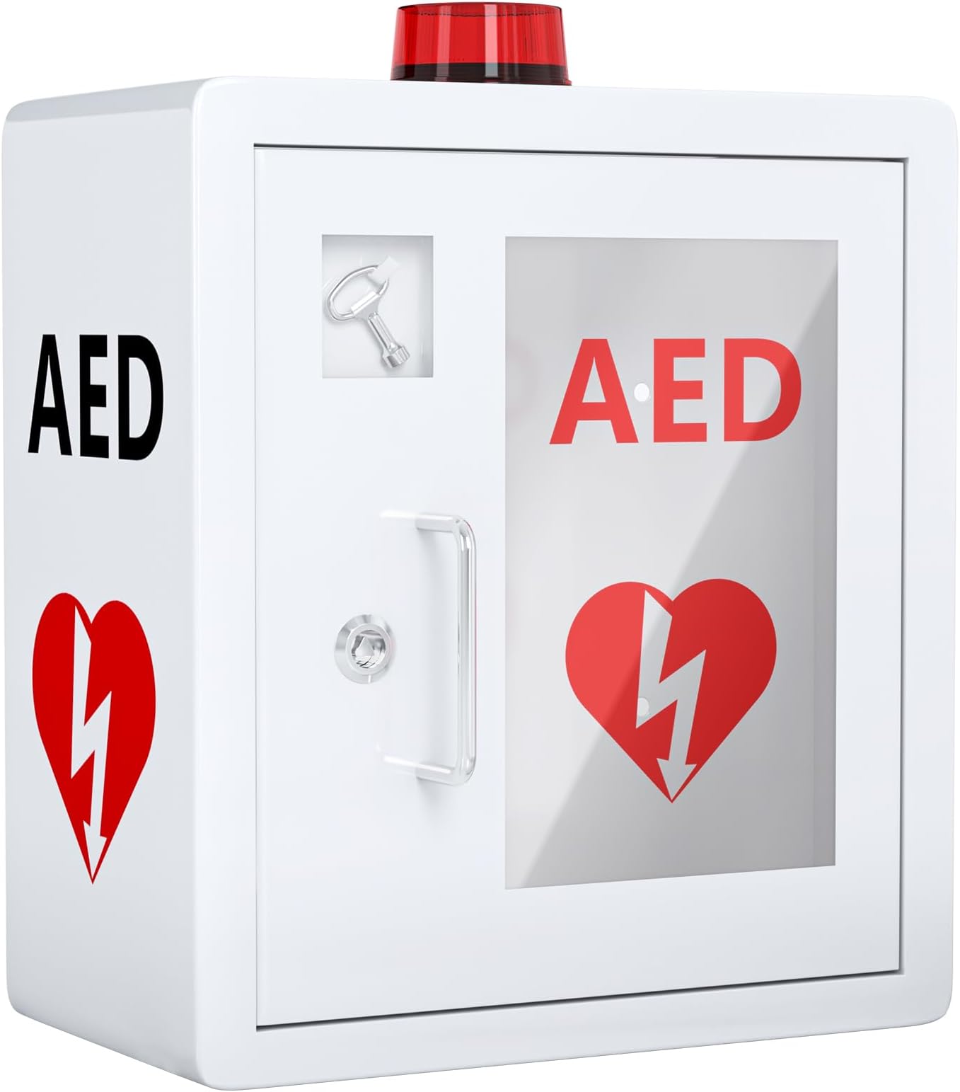 Amazon.com: AED Wall Cabinet Fits All AED Units Surface Mount ...