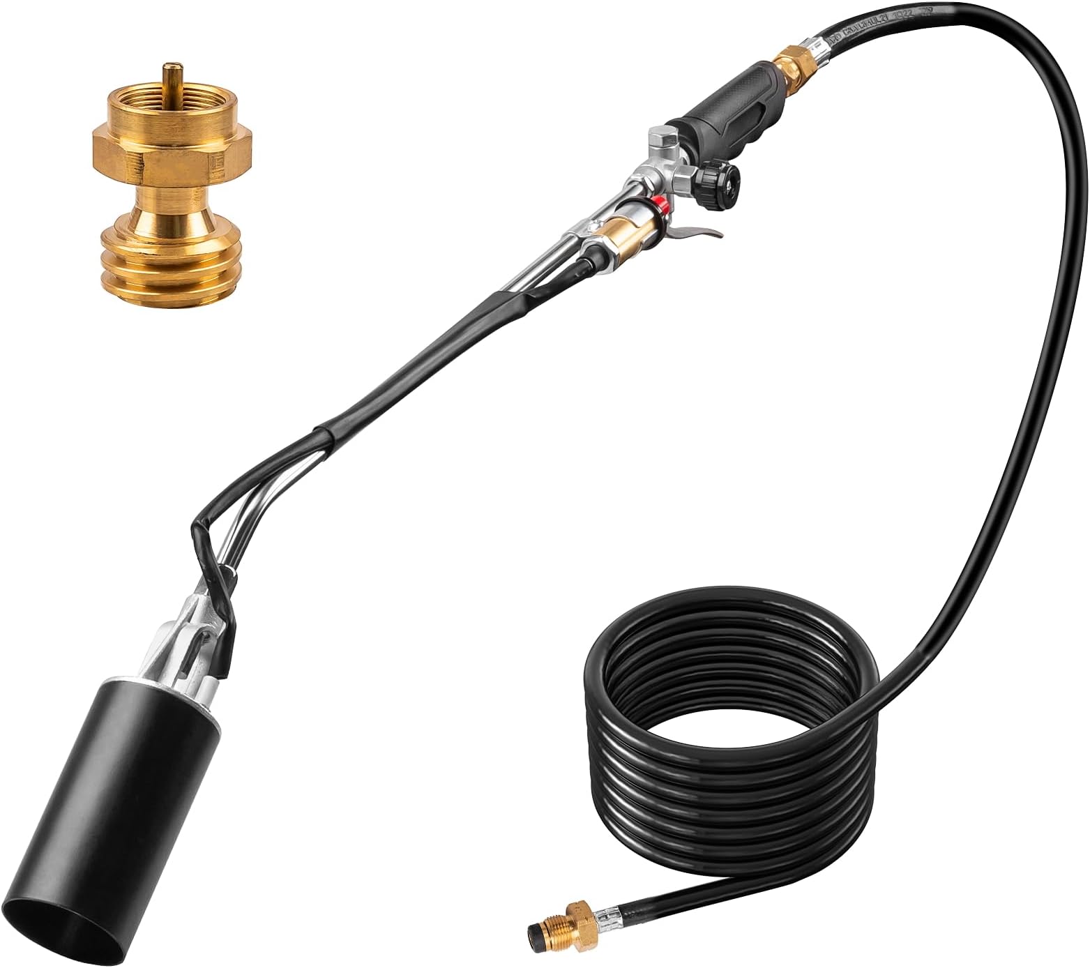 Amazon.com: Siasky Propane Torch Weed Burner Kit, High Output 1,200,000 ...