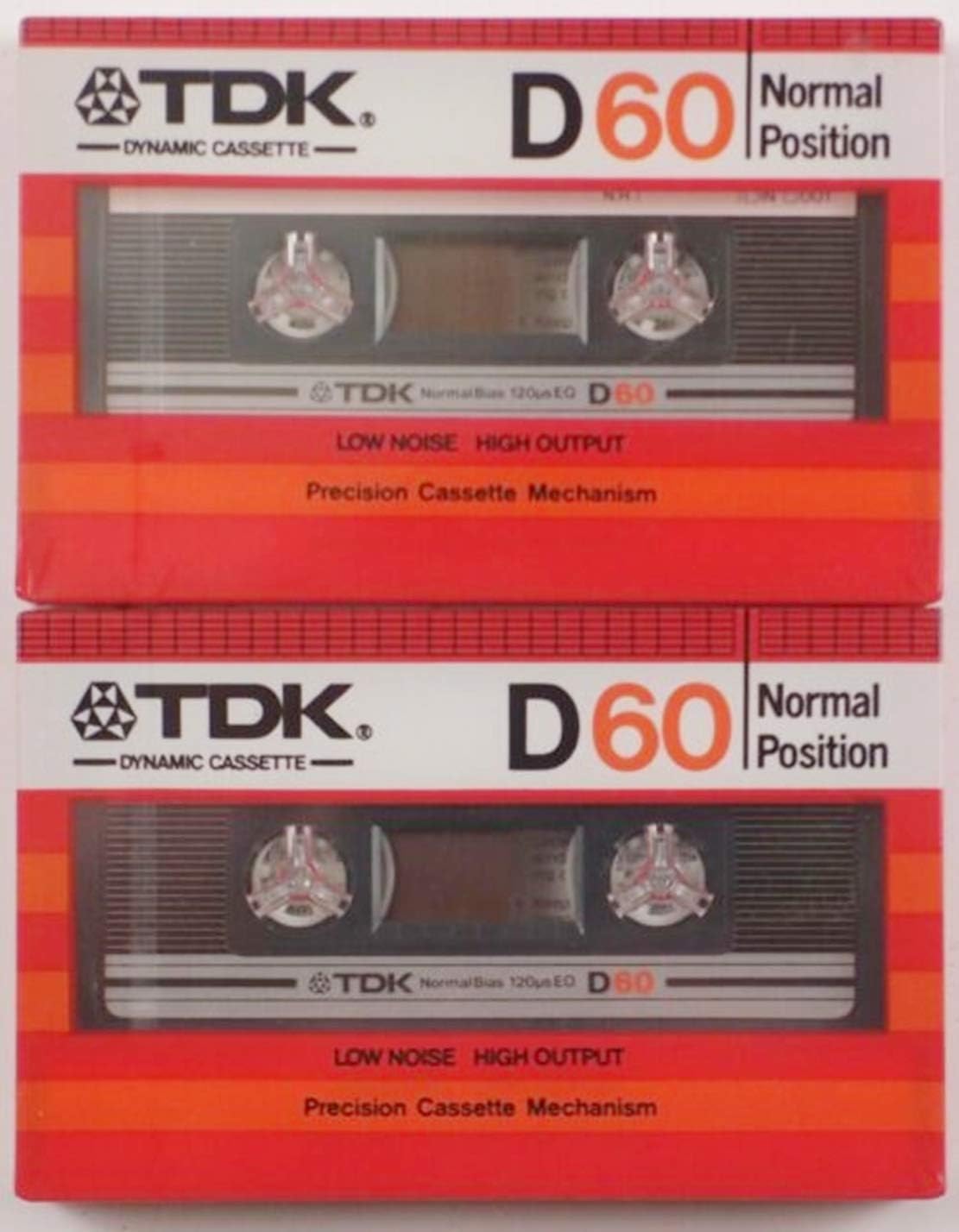 TDK D60 Normal Position Cassette Tapes - 2 Pack : Amazon.co.uk: Electronics & Photo