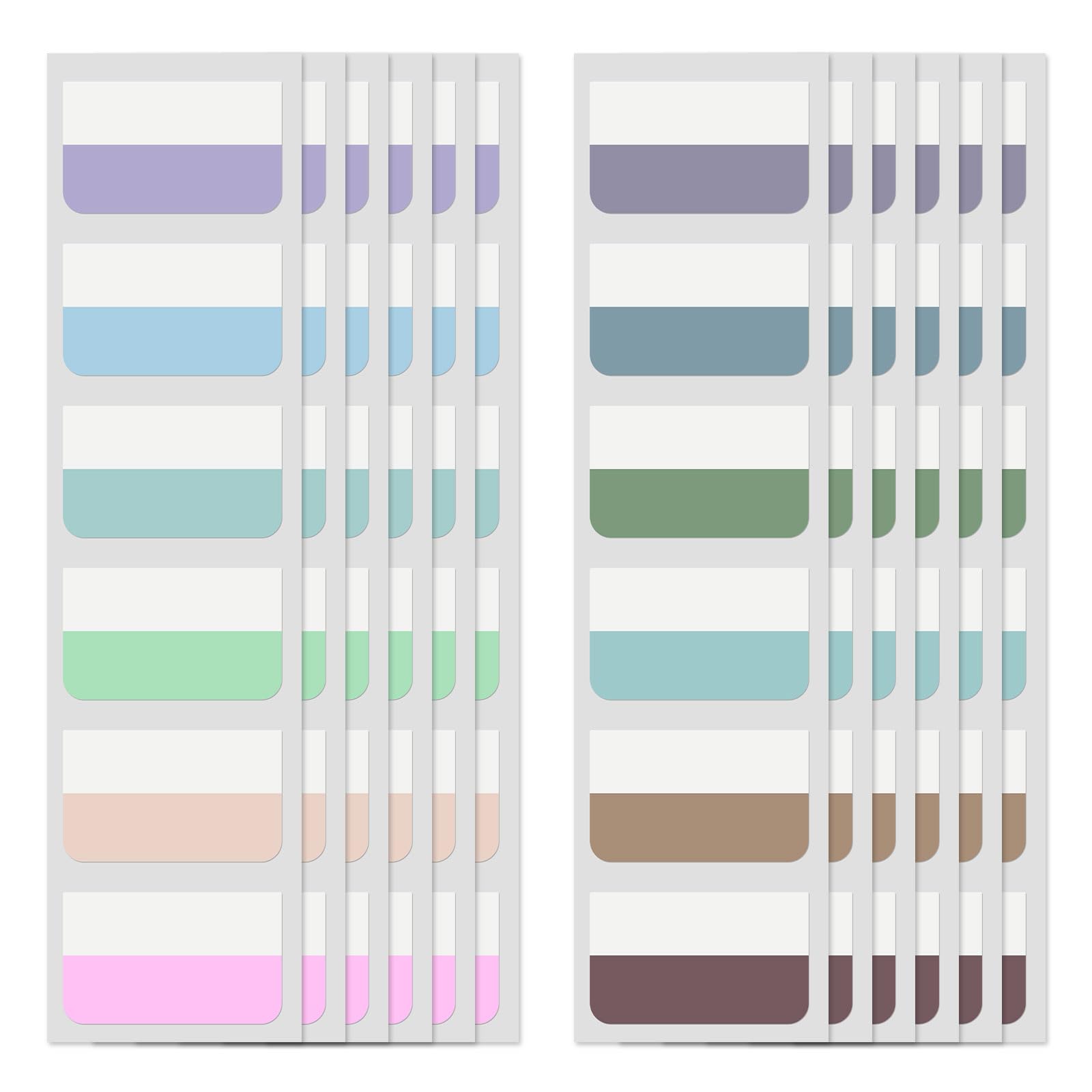 Snapklik.com : 240 Pcs Sticky Index Tabs, Colored Book Sticky Tabs For ...