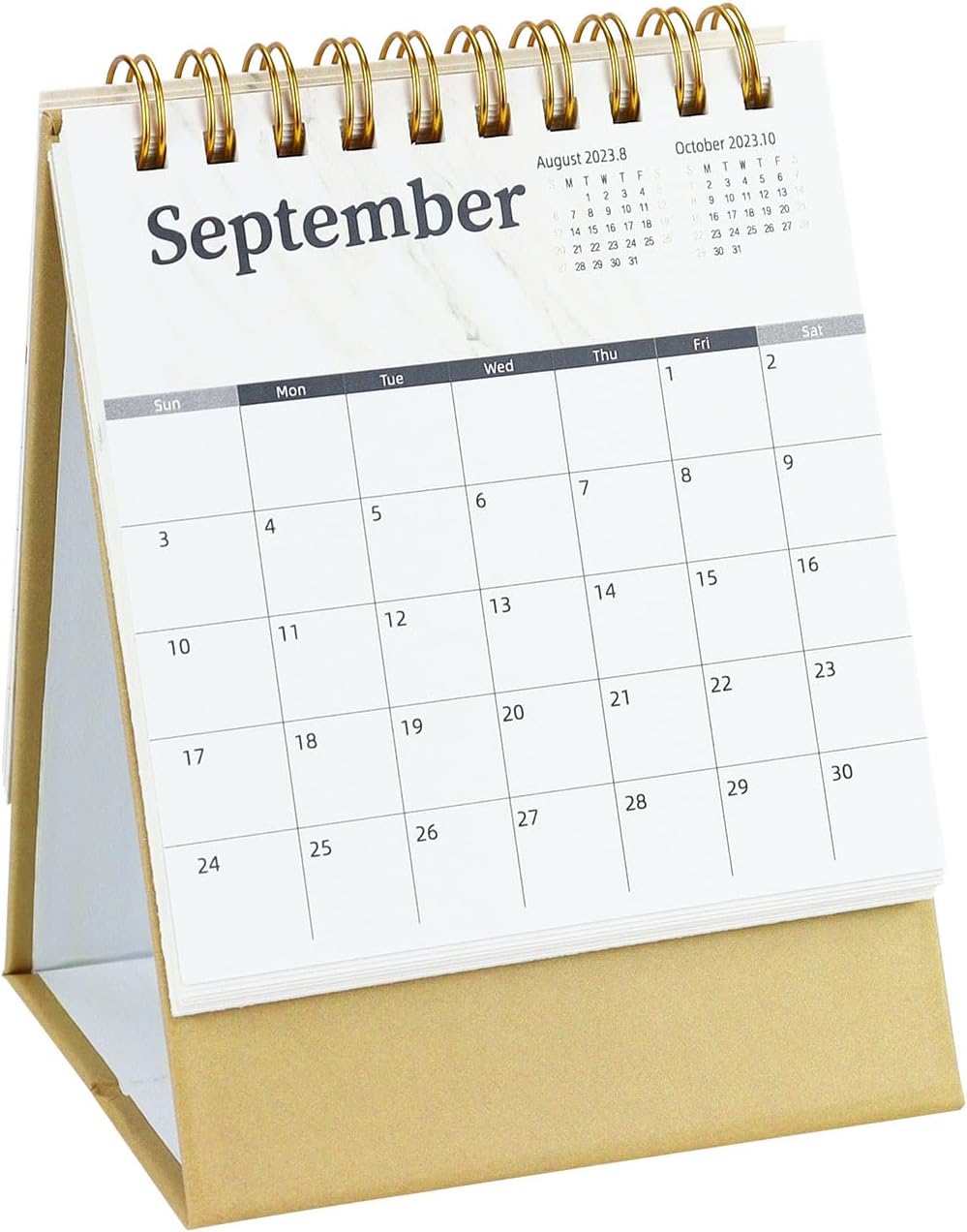 Amazon.com: Mini Desk Stand Calendar 2024-2025,Small Desktop Calendar ...