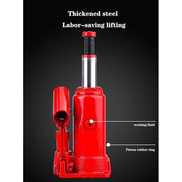 Buy Vertical Hydraulic Jack 3ton (6000lb) for Car Tire Maintenance ...