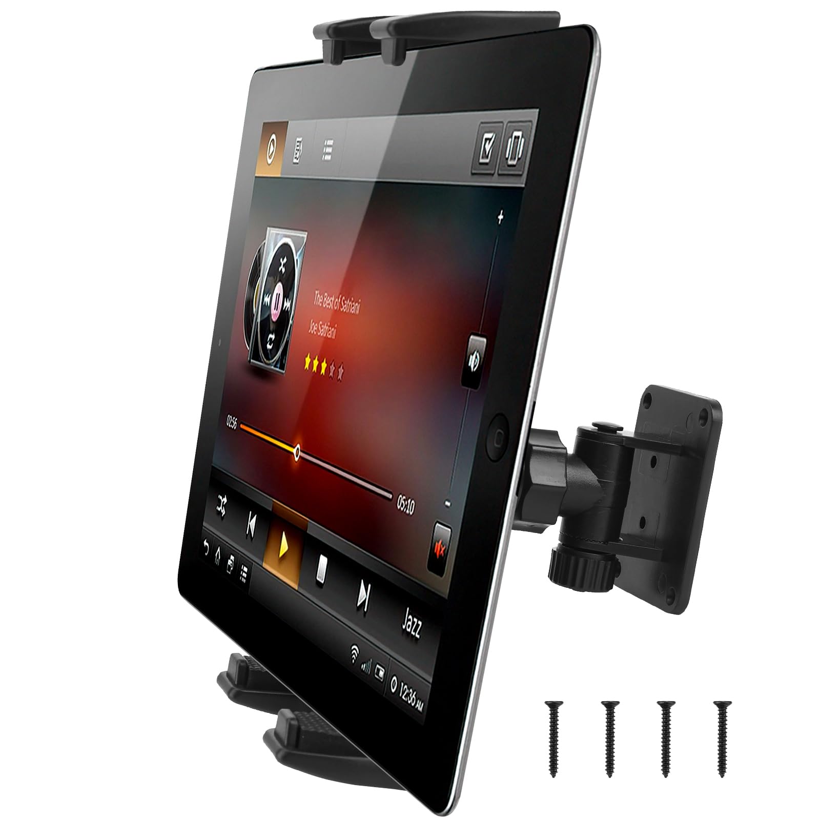 JYUHA 1 Pack Tablet Wall Mount Holder, 360 Degrees Adjustable Tablet ...