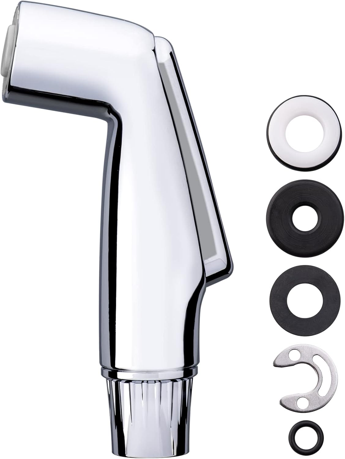 Amazon.com: Chrome Sink Sprayer Head Replacement, Faucet Sprayer ...