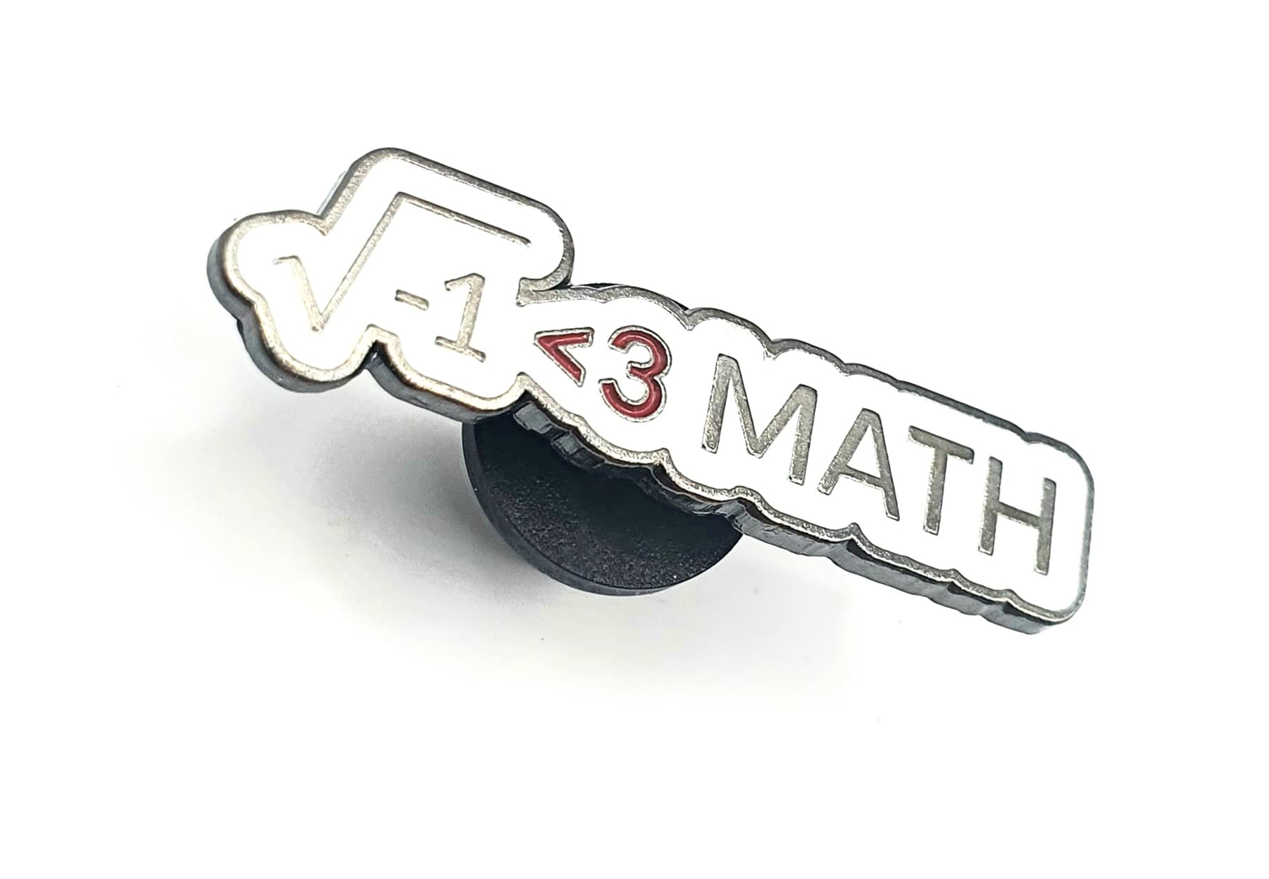 I Love Math Maths Mathematics Formula STEM Science Metal Enamel Pin ...