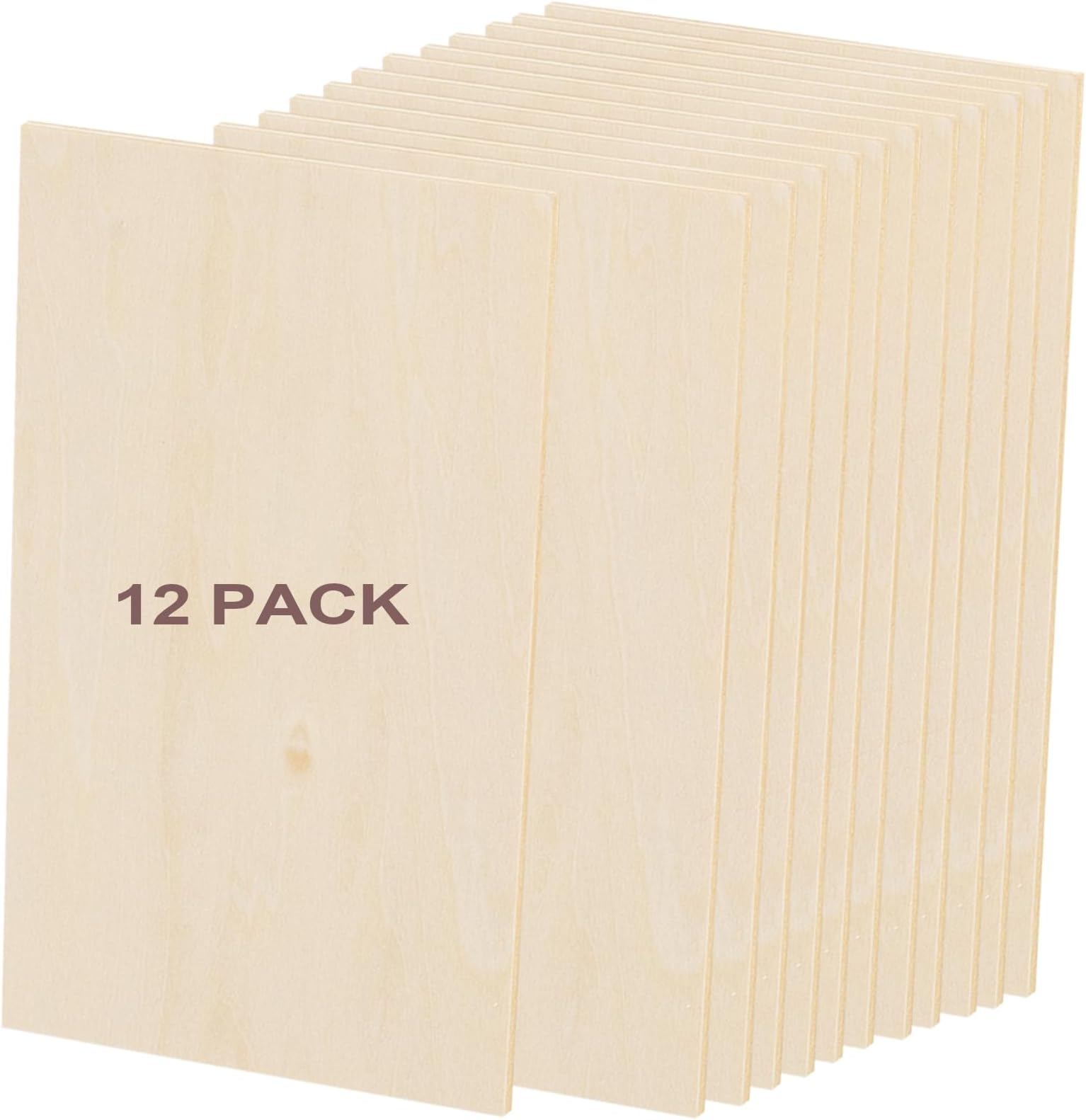 Amazon.com: Art Creations Basswood Sheets Rectangular Unfinished Wooden ...