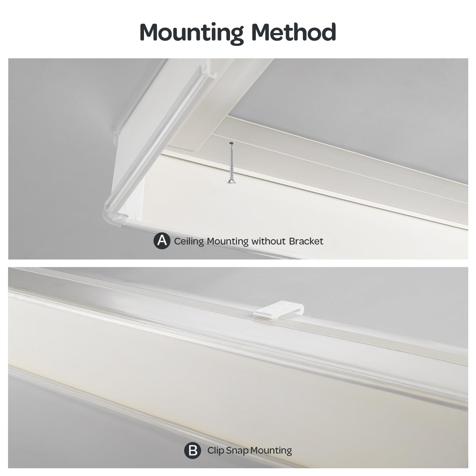 Snapklik.com : PVC Curtain Boxes Vertical Blind Valance Simple Roller ...