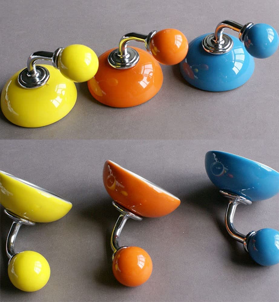 Single Screw Porcelain Hooks Wall Hook, Kale — SALT CERAMICS