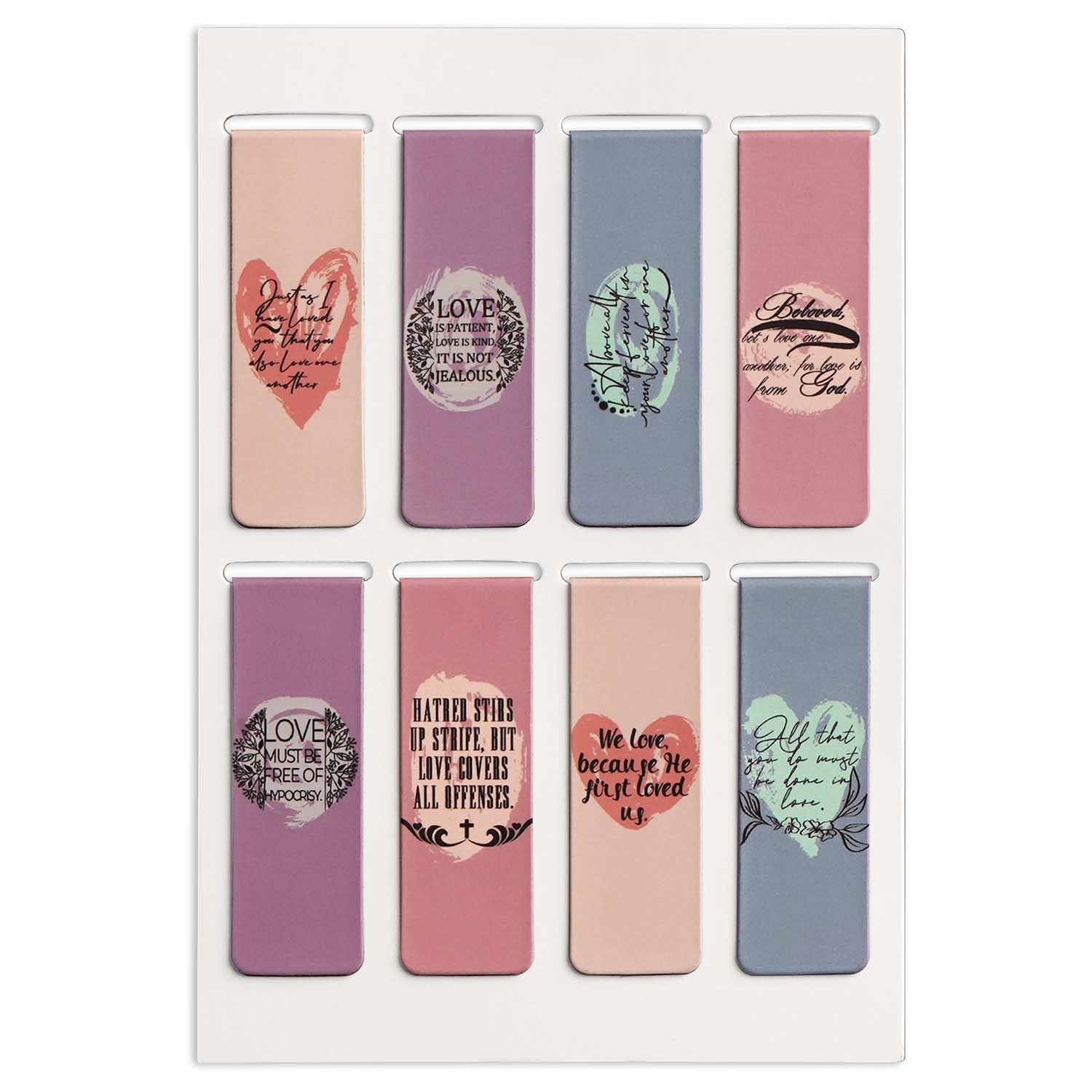 Snapklik.com : Morjor 8 Pcs Magnetic Bible Verse Bookmarks