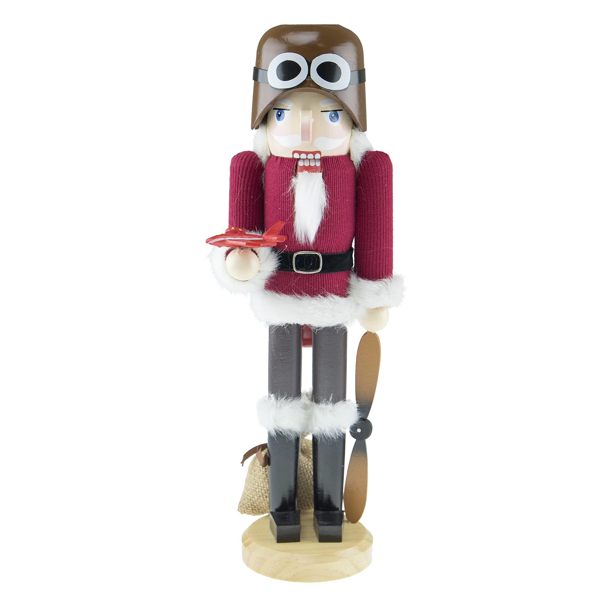 Amazon.com: Clever Creations Pilot 15 Inch Traditional Wooden ...