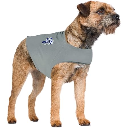 Amazon.com: Mellow Shirt Dog Anxiety Calming Wrap, Medium, Aluminum ...