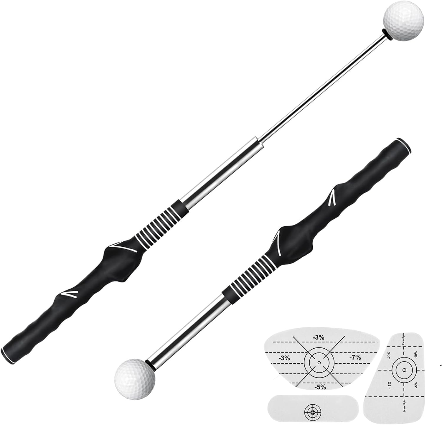 Amazon.com : Retractable Golf Swing Training Aid, Golf Training Aid to ...