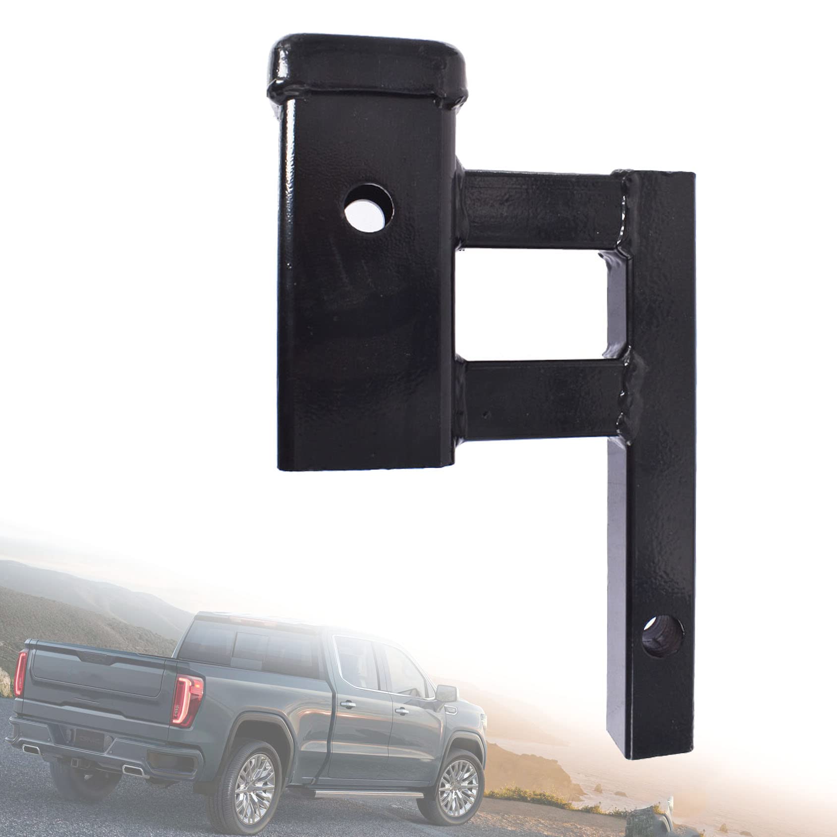 Amazon.com: ANTUKO Tow Adapter Trailer Hitch Receiver Rise-Drop ...