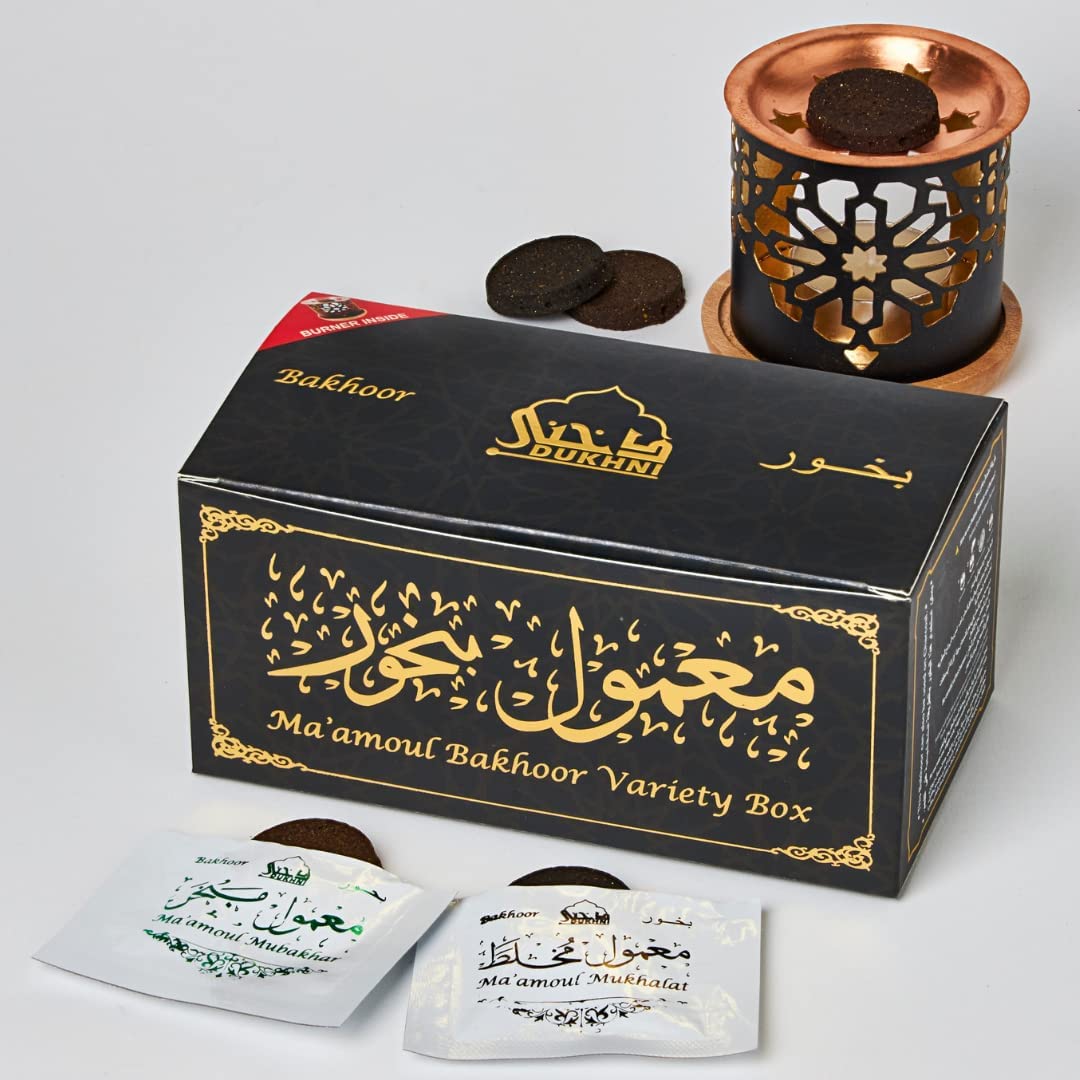 Maamoul Bakhoor Variety Box & Burner by Green Velly Dukhni |Discovery ...