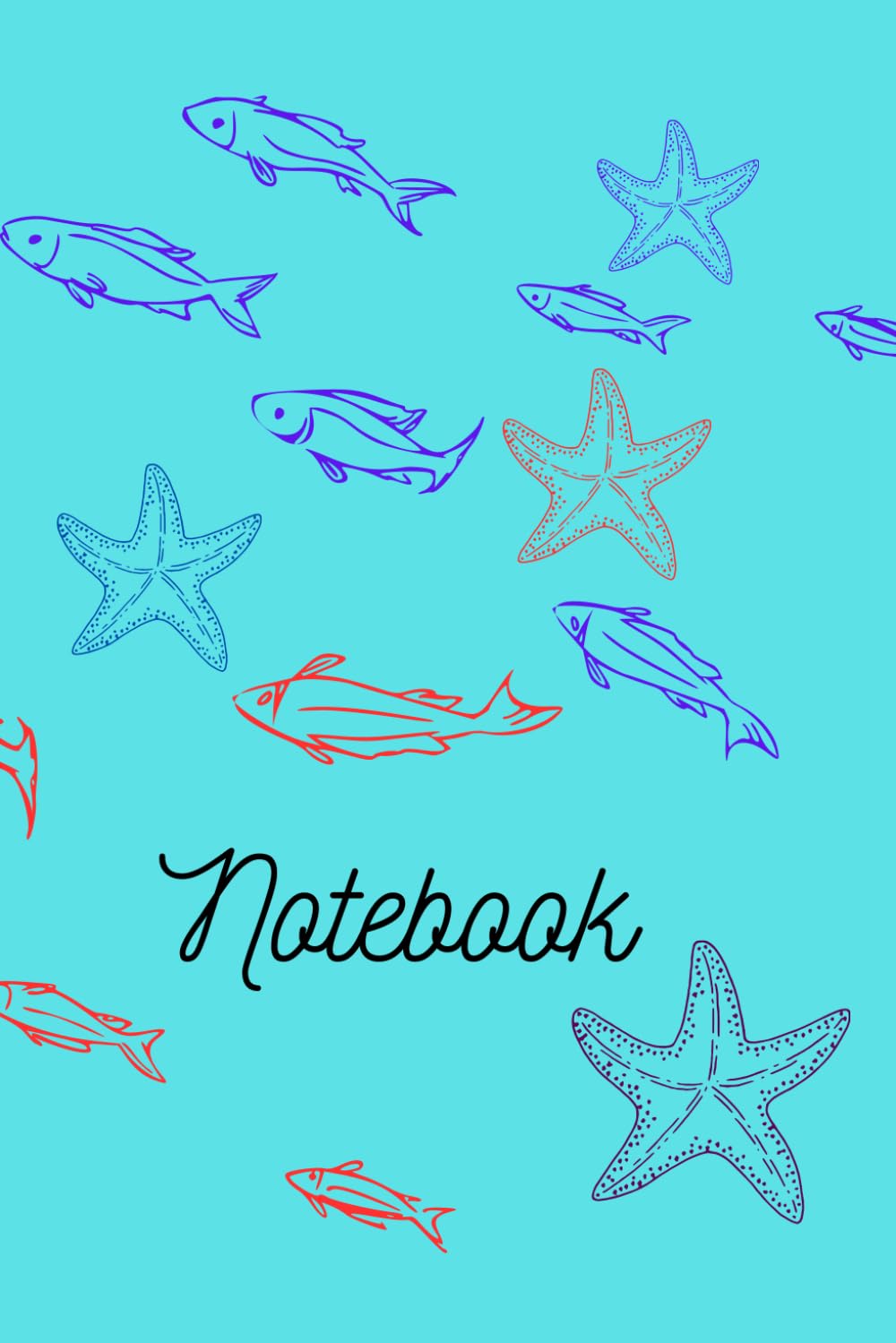 Fish & Star-Fish Notebook: Notebook: Cyr, Carmella: Amazon.com: Books
