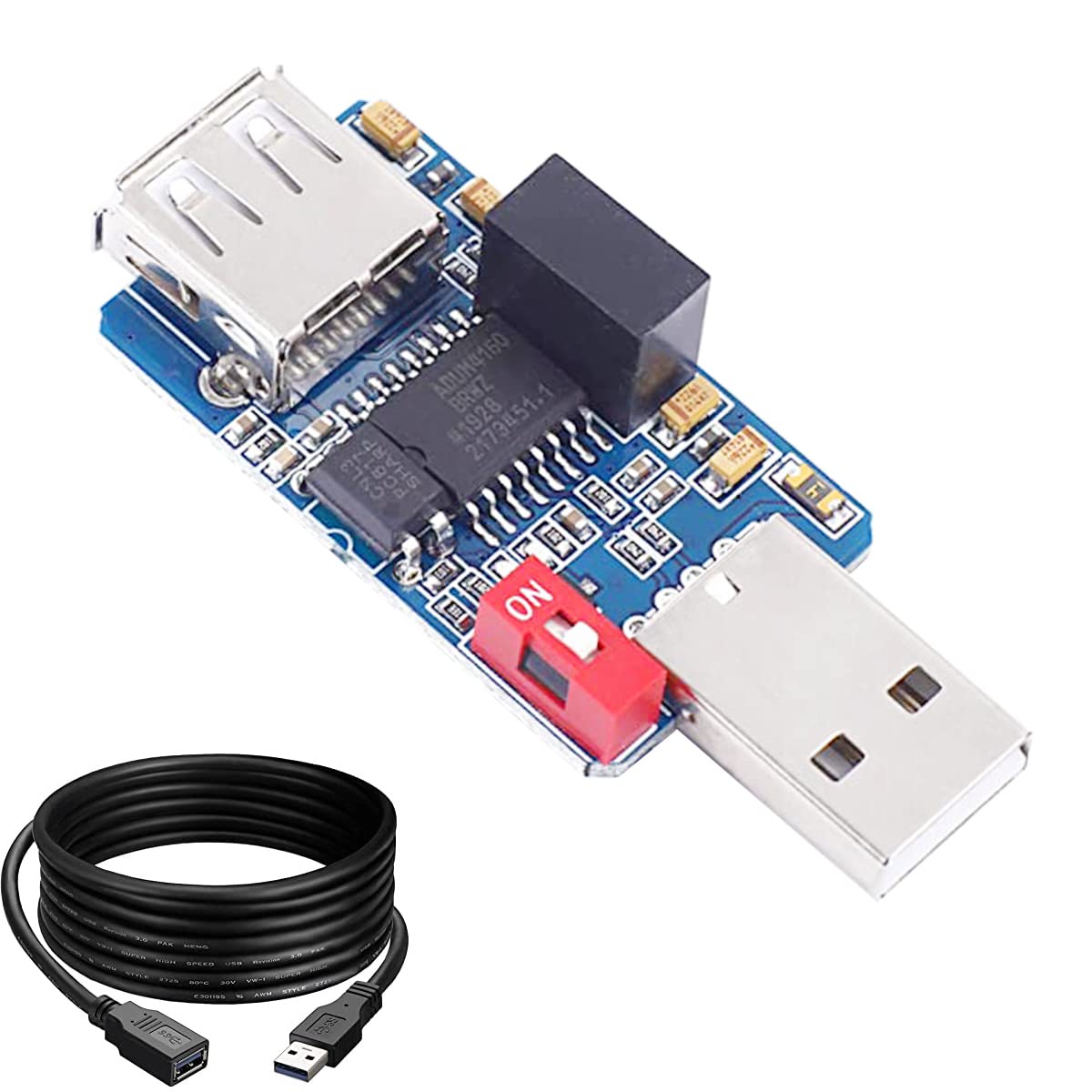 DAOKAI USB Isolator Board - ADUM4160/ADUM3160 Driver-free Plug & Play ...